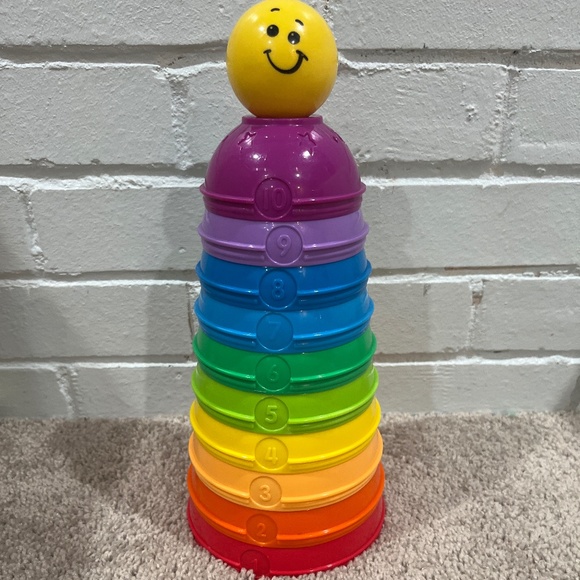 Fisher-Price | Toys | Fisherprice Baby Stacking Nesting Stack Roll Cups ...
